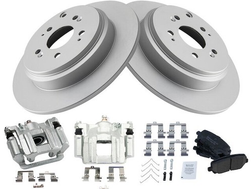 For 2009-2015 Honda Pilot Brake Pad Rotor and Caliper Set Rear 15353CF ...
