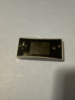 Nintendo Game Boy Micro Console Tested Works - Black (OXYSFBB) With ...