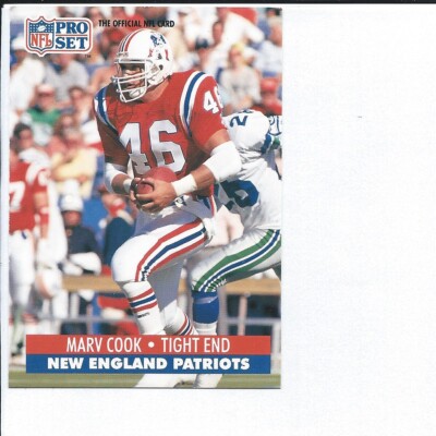 1991 Marv Cook Pro Set Card New England Patriots #227 | eBay