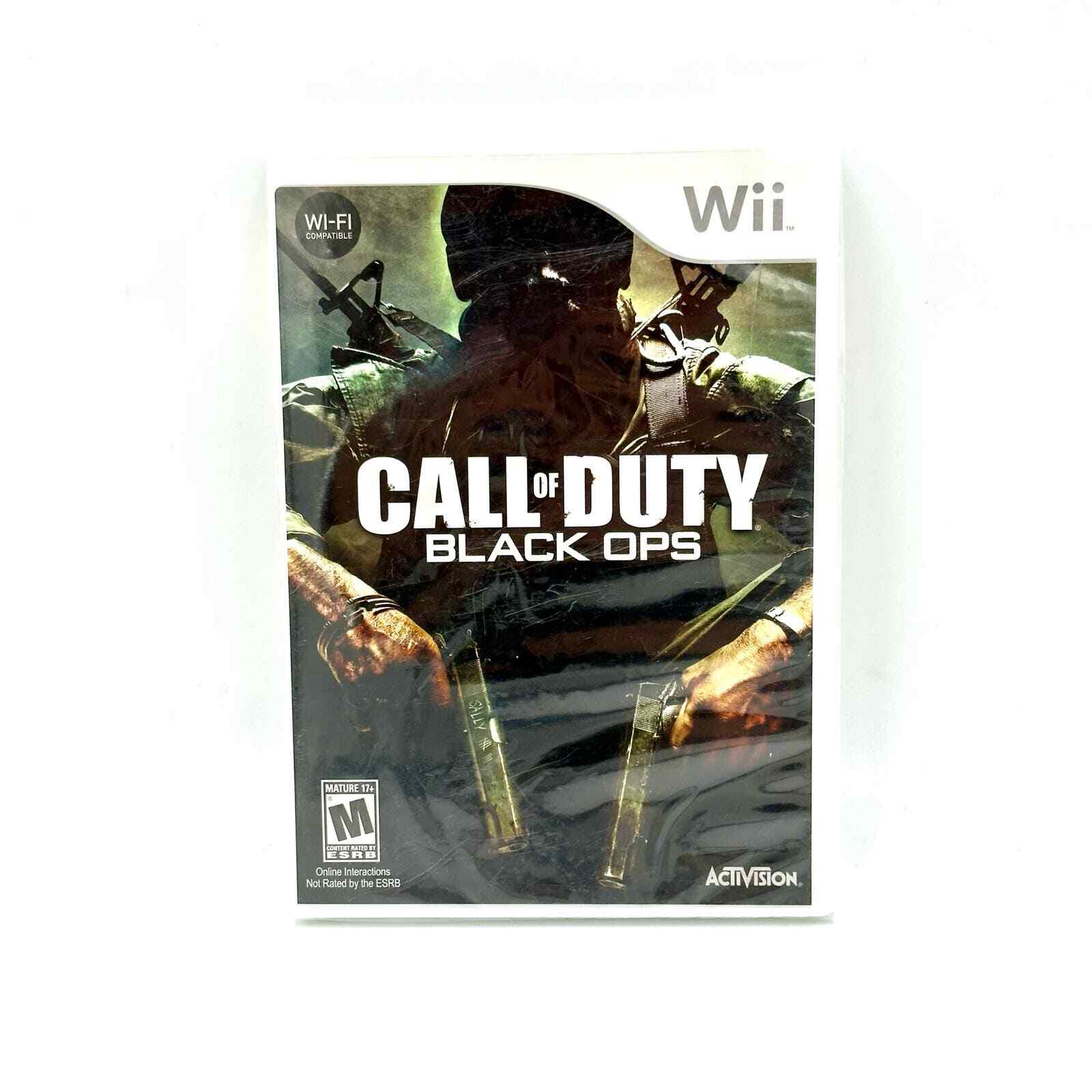 Call of Duty: Black Ops (Nintendo Wii, 2010) Factory Sealed 47875840058 ...