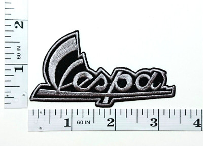 Embroidered Patch - Italian Mopeds - Scooters - NEW - Vespa - Iron-on ...