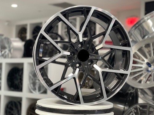 20" 5x120 M8 COMPETITION STYLE RIMS WHEELS BMW 328 330 335 428 435 535 ...
