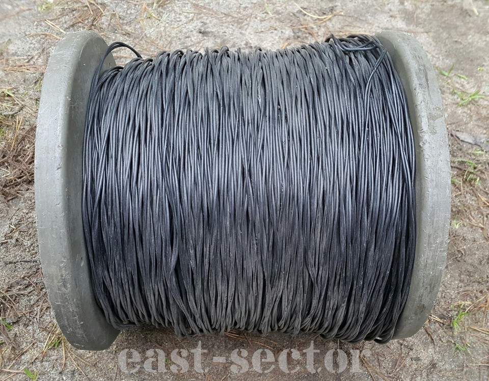 Military Two Wire Cable Spool Reel Field Telephone Phone Radio Blasting ...