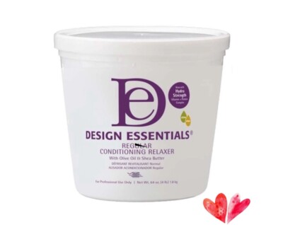 Design Essentials Regular Conditioning Relaxer Olive Oil & Shea Butter ...