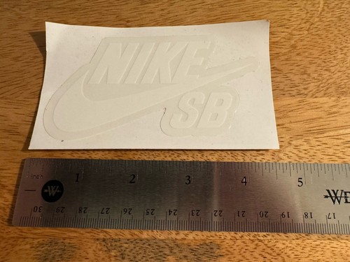Nike SB White Sticker Authentic - Brand New | eBay