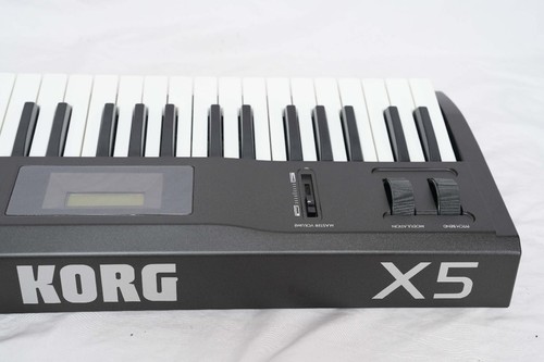 Korg X5 Music Synthesizer keyboard Musical Instrument + Adapter set ...
