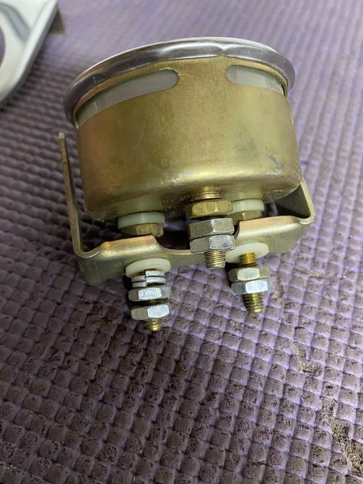 Vtg STEWART WARNER Amperes Gauge, Rat Hot Rod 337DK New No Box | eBay