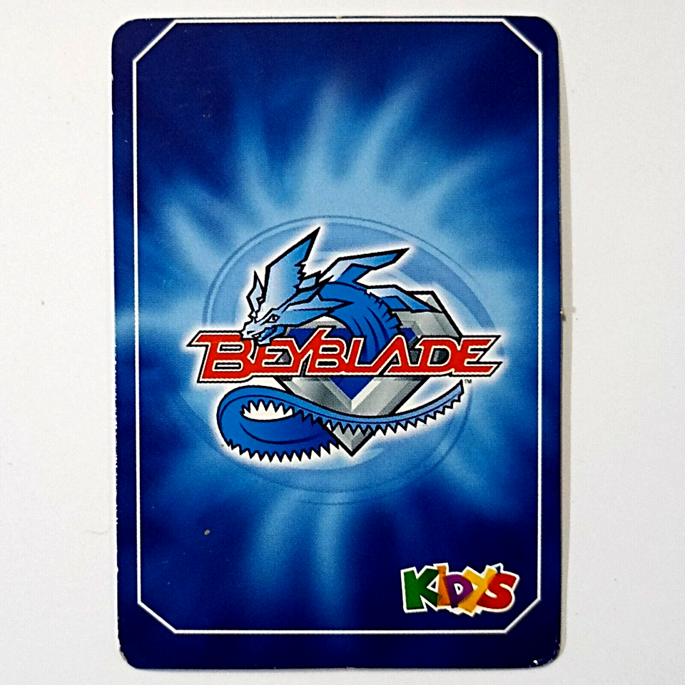 BEYBLADE #26 DRACIEL Trading Card Game Kidys PERU 2002 South America ...