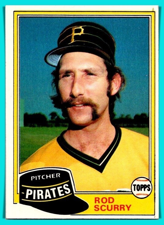 1981 Topps Baseball #194 Rod Scurry Pirates | eBay