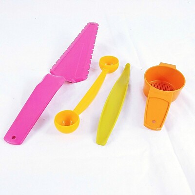 Tupperware Gadgets Melon Baller Strainer Grapefruit Sectional Pie ...