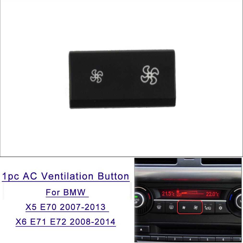 Fit For BMW X5 X6 E70 E71 E72 Front Dashboard AC Ventilation Button ...