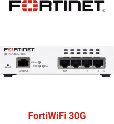 Fortinet FortiWiFi 30G wireless 4 x GE RJ45 + 3 year FortiCare ...