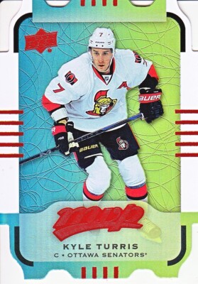 KYLE TURRIS 2015-16 UD MVP " COLORS & CONTOURS " TEAL LEVEL 3 | eBay