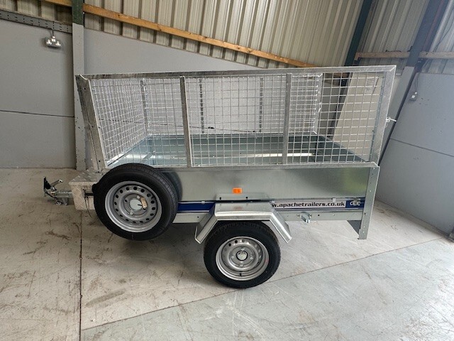 Brand New 6x4 Trailer with 3 pce Heavy duty cage kit £750 + VAT,Apache ...