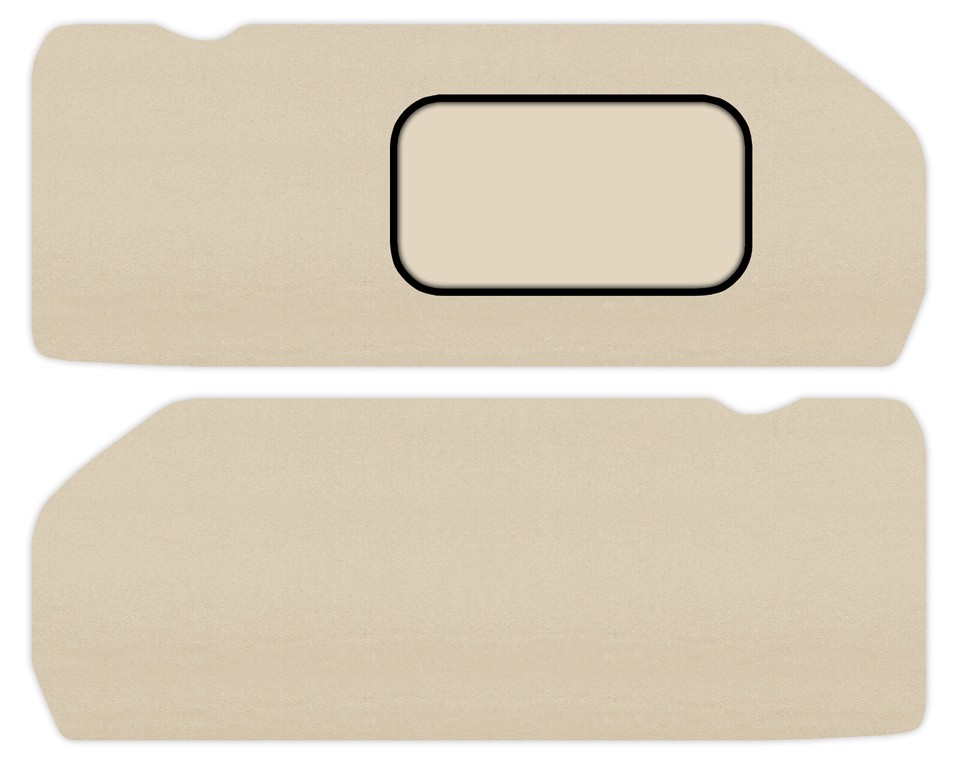 Car Sun visor covers for driver & passenger side to fit 1995-2005 Chevy ...