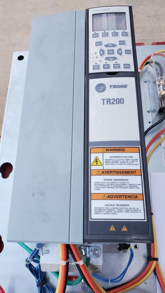 Trane TR200 VFD Drive 20HP - 15kW 380/460 VAC - 3 ph X13171907001 ...