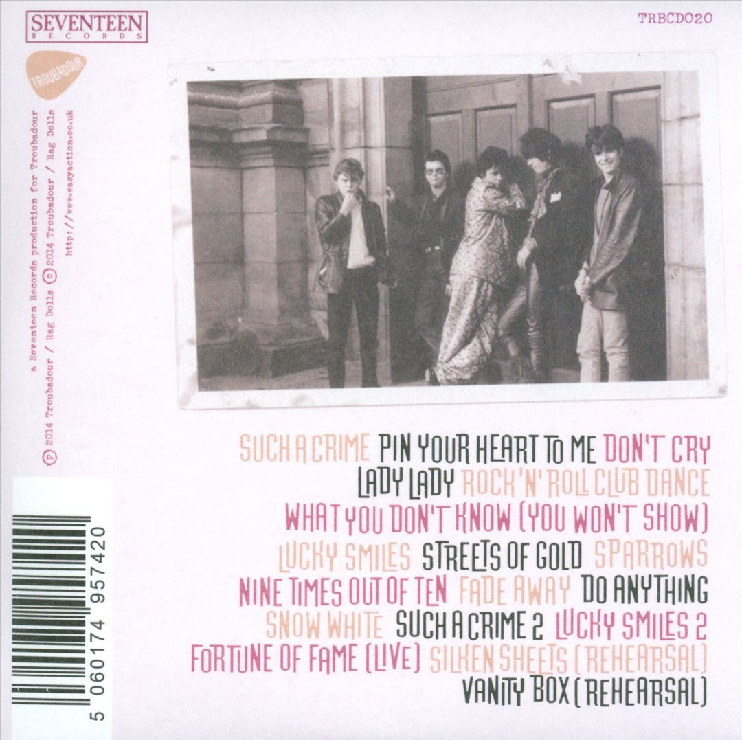 RAG DOLLS/DAVE KUSWORTH SUCH A CRIME NEW CD 5060174957420| eBay