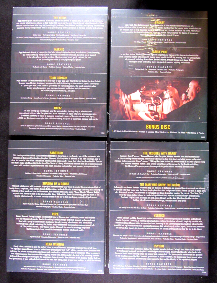 Alfred Hitchcock: the Masterpiece Collection (14 Films) (DVD ...