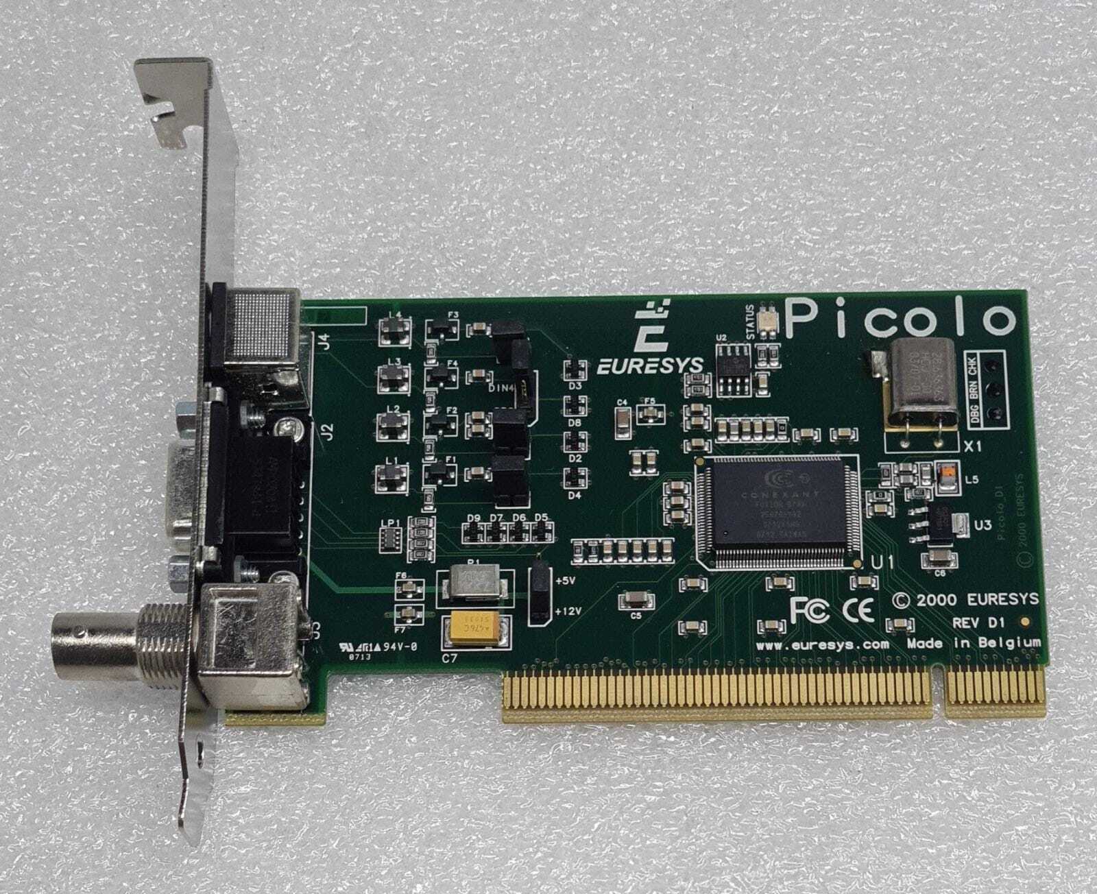 NEW - 2000 EURESYS Picolo 1155 D1_0 Rev D1 PCI Video Capture Card | eBay