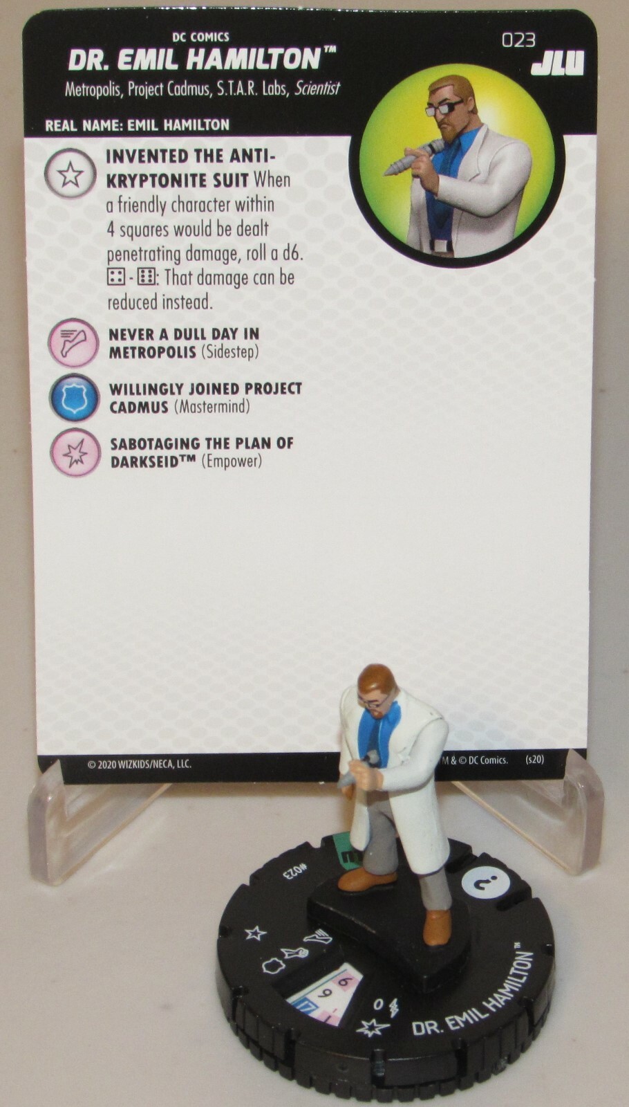 DR EMIL HAMILTON #023 Justice League Unlimited DC HeroClix | eBay