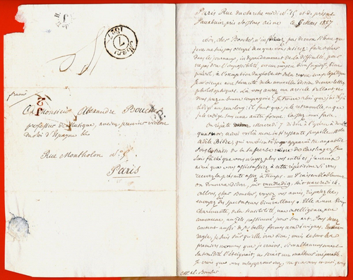 EO11-L.A.S-CHARLES DE POUGENS-ÉCRIVAIN-IMPRIMEUR-LIBRAIRE-1827 | eBay