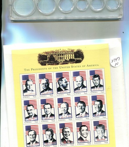 DONALD TRUMP $45 15 STAMP PRESIDENT SHEET LIBERIA MNH 2747N | eBay