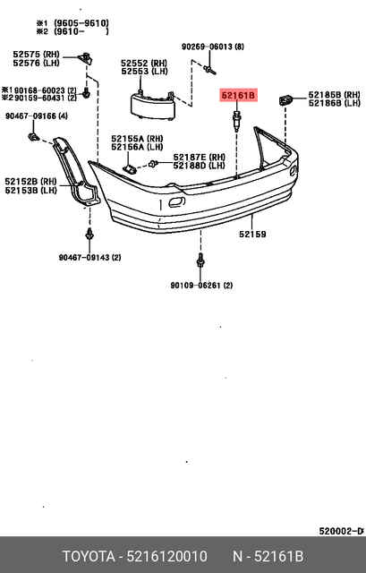 toyota 5216120010 online kaufen | eBay