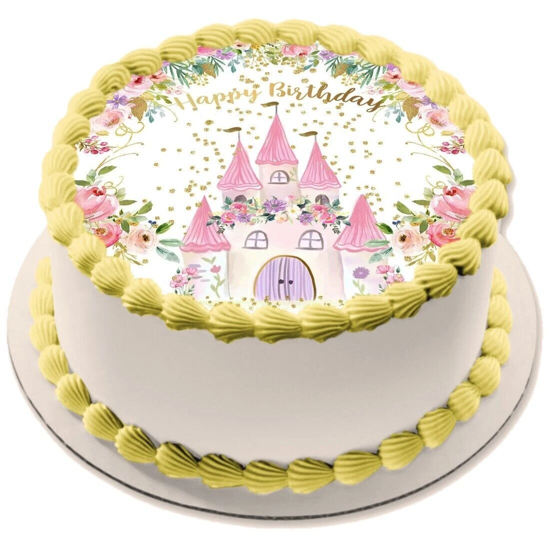 Princess Castle Cake