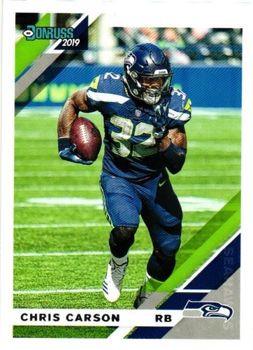 2019 Donruss #228 Chris Carson | eBay