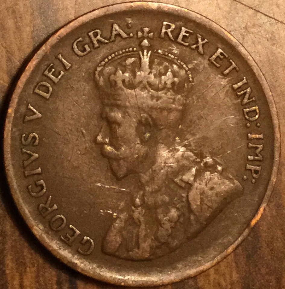 1935 CANADA SMALL ONE CENT PENNY COIN | eBay