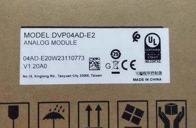 Delta Controller Module DVP04AD-E2 New In Box DVP04AD-E2 Fast Free ...