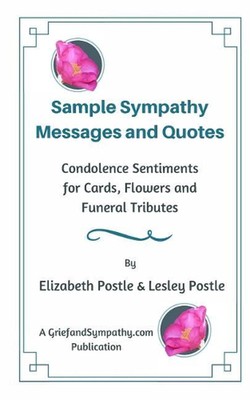 Sample Sympathy Messages and Quotes: Condolence Sentiments for Cards ...