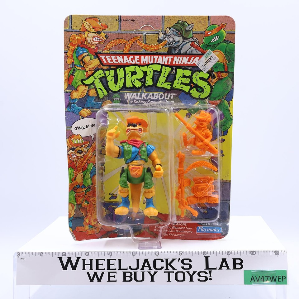 Walkabout Teenage Mutant Ninja Turtles TMNT 1991 Playmates MOSC ...