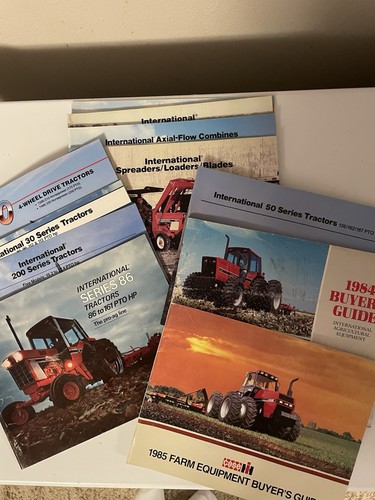 International Harvester Brochures And Buying Guides- Lot Of Twelve ...