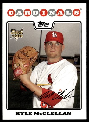 2008 Topps Kyle McClellan Rookie St. Louis Cardinals #533 | eBay