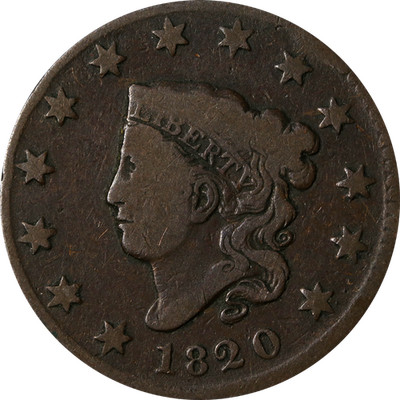 1820 Large Cent - Small Date | eBay