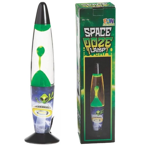 Space Ooze Party Lamp - 14" (1 Pc) - Ideal for Galactic-Themed ...