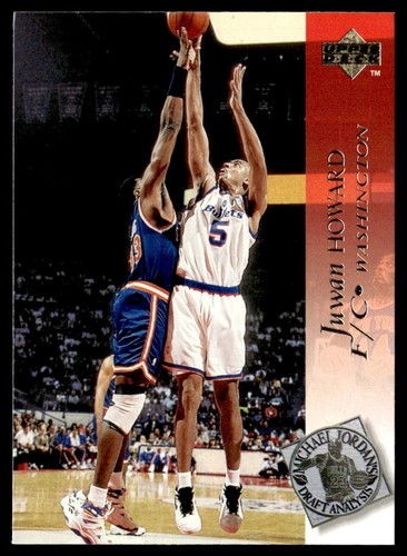 1994-95 Upper Deck Juwan Howard Washington Bullets #196 | eBay