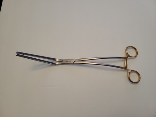 Aesculap MB095R Fogarty Clamp, Angled Jaw, 86mm, 9-1/4" | eBay