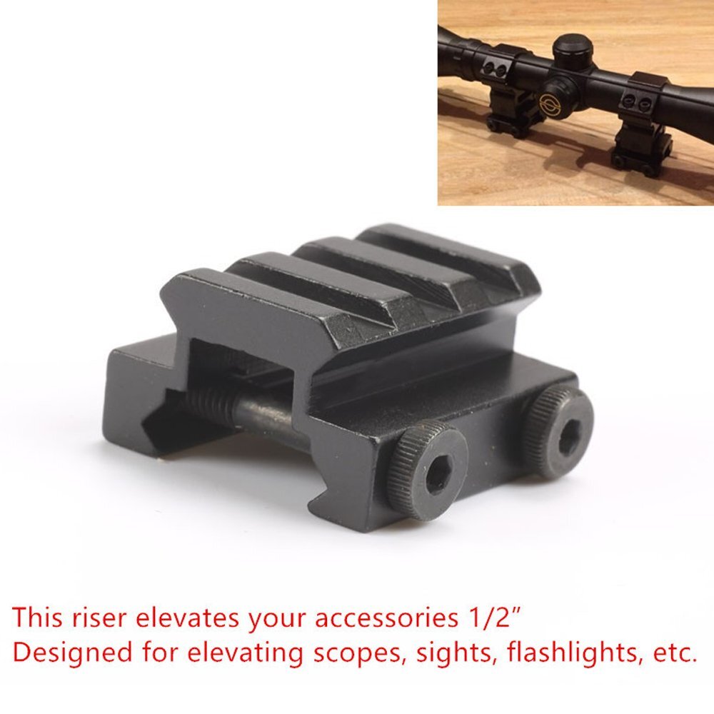 Tactical Rifle Hunting Scope Mount Adapter Scope Ring 20mm Weaver ...