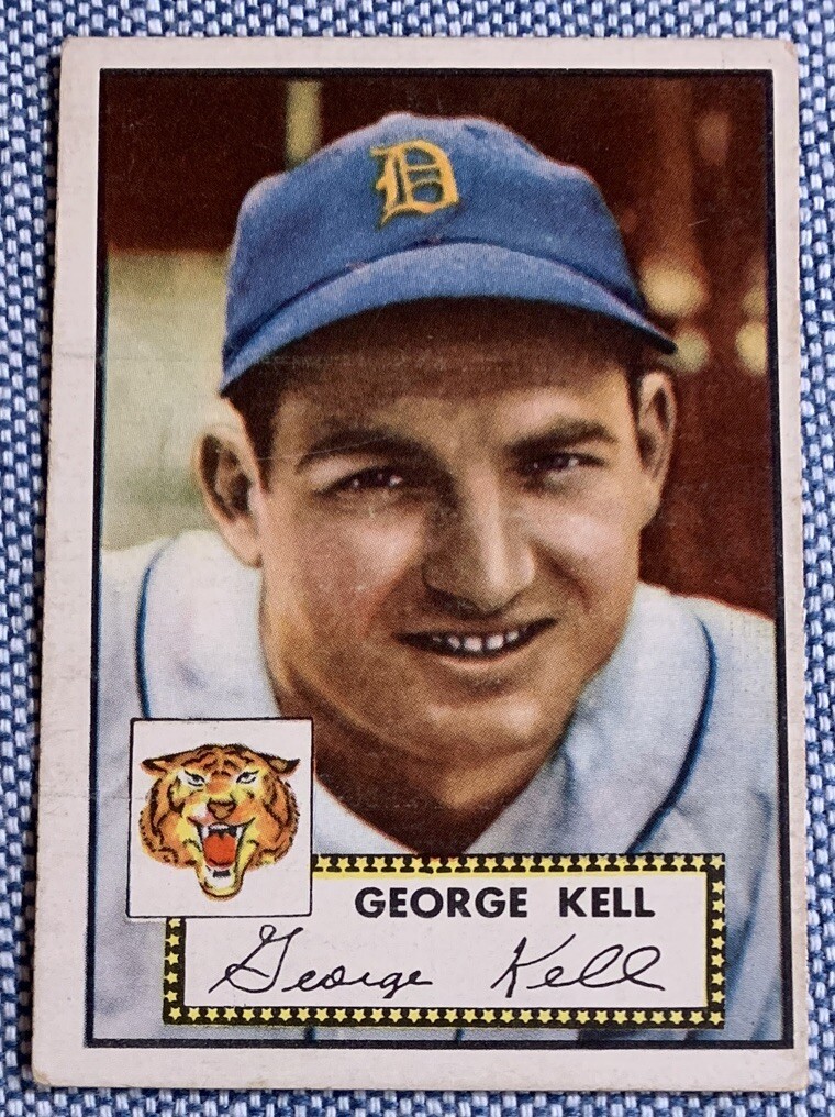 George KELL 1952 Topps Baseball #246 VG/EX Detroit Tigers HOFer | eBay