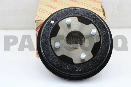4650136190 Genuine Toyota DRUM SUB-ASSY, PARKING BRAKE 46501-36190 | eBay