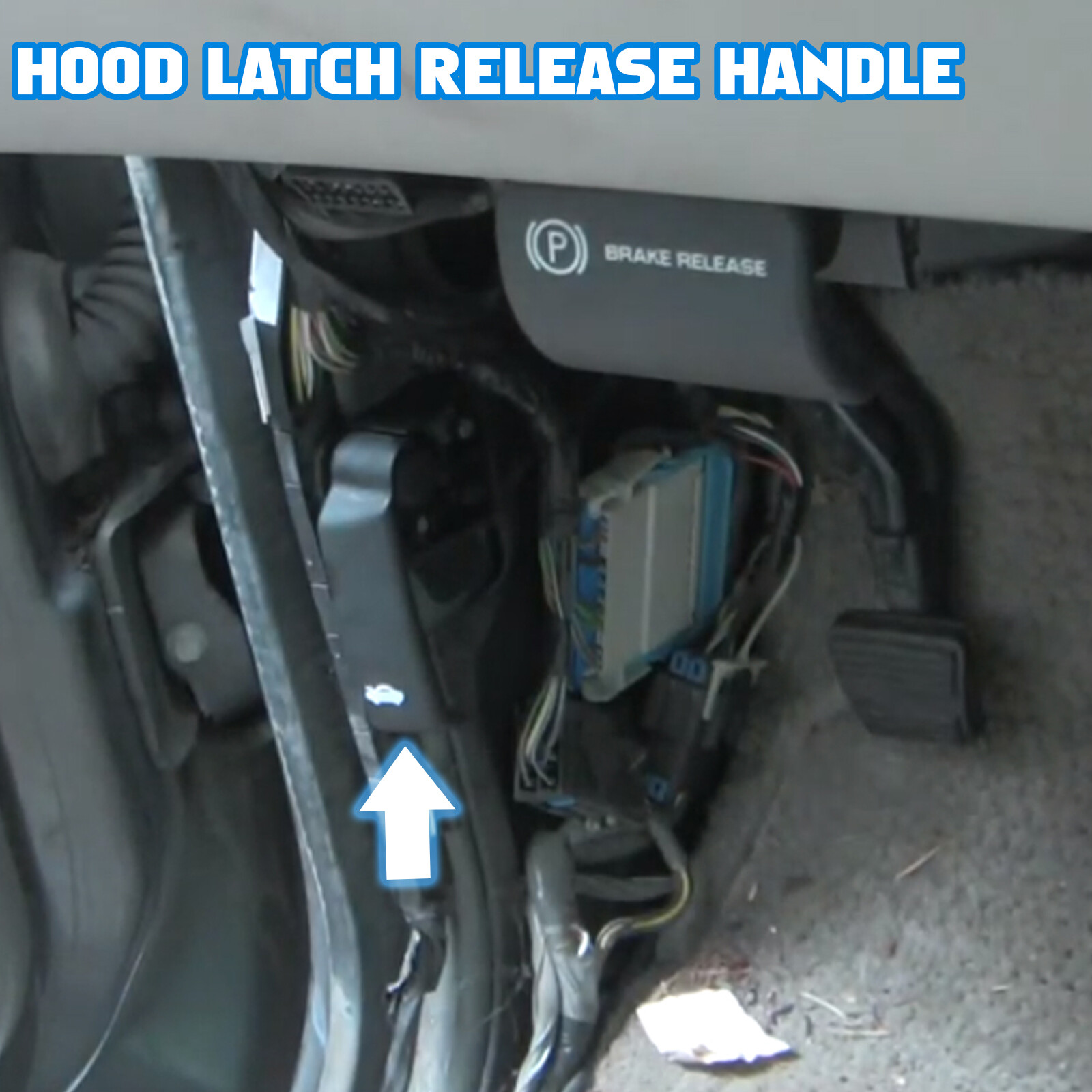 Hood Release Pull Handle For Chevy 99-06 GMC Truck 00-06 Tahoe Suburban ...