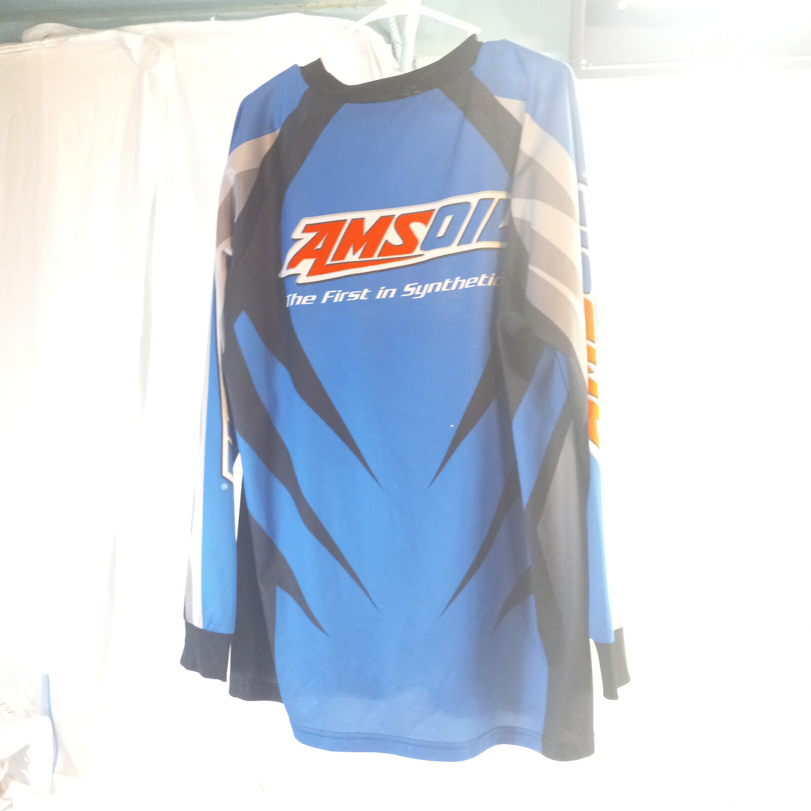 Amsoil JH Design Racing Jacket w/ LS Shirt Lot Signat… - Gem