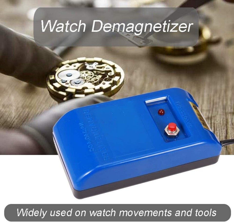 Watch Demagnetizer Repair Screwdriver Tweezers Electrical Demagnetise ...