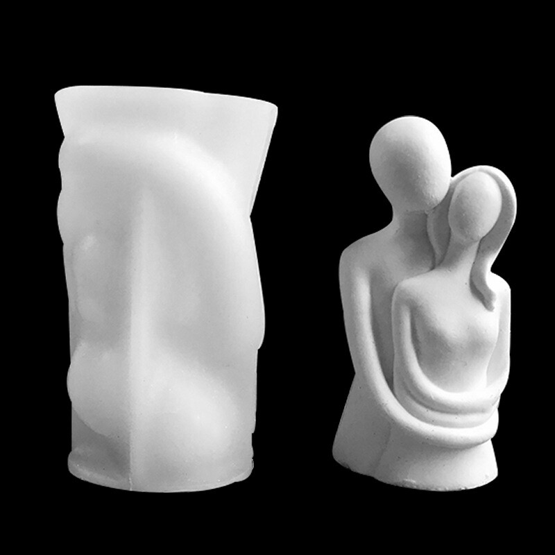 DIY Warm Hug Family Soap Mold Silicone Candle Mold Lovers Aromatic ...