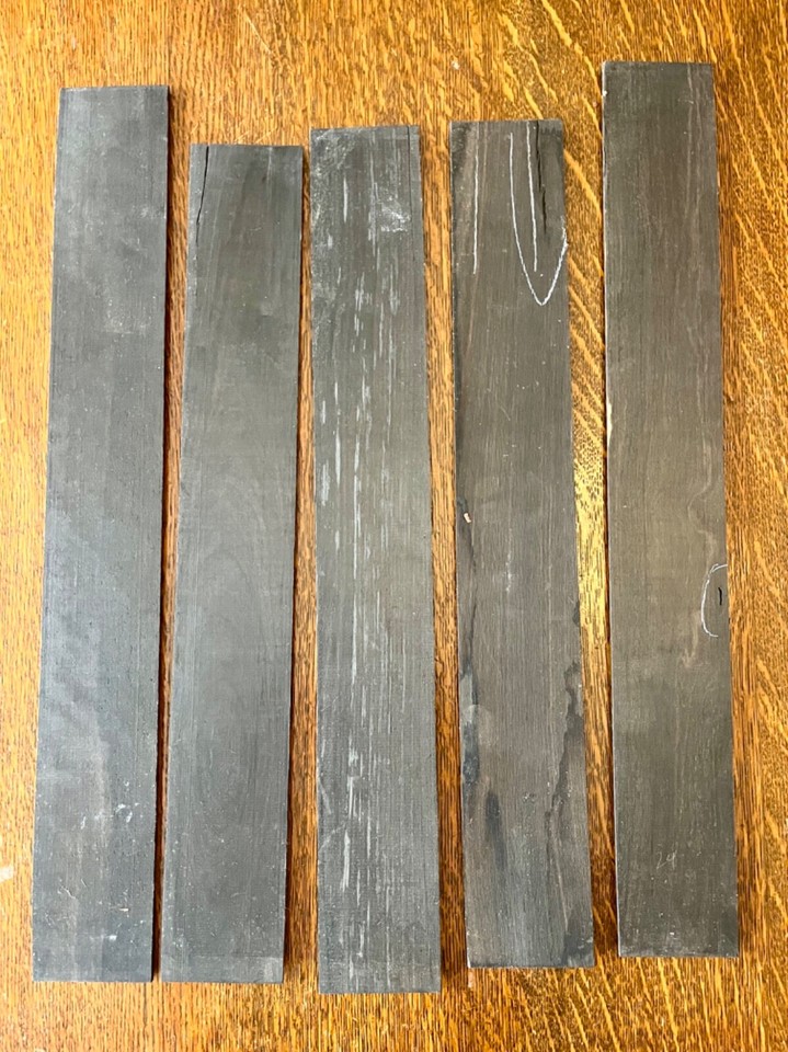 Ebony Fingerboard Fretboard Gibson NOS Luthier Repair, see notes | eBay