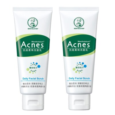 Mentholatum Creamy Micro Beads Daily Facial Scrub Wash DUO | eBay