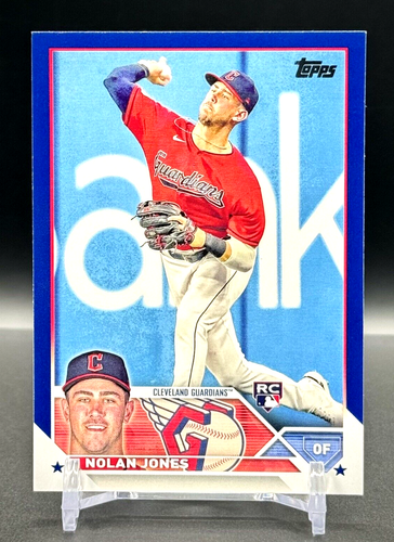 2023 Topps Series 1 Royal Blue Parallel Nolan Jones Rookie RC #129 | eBay