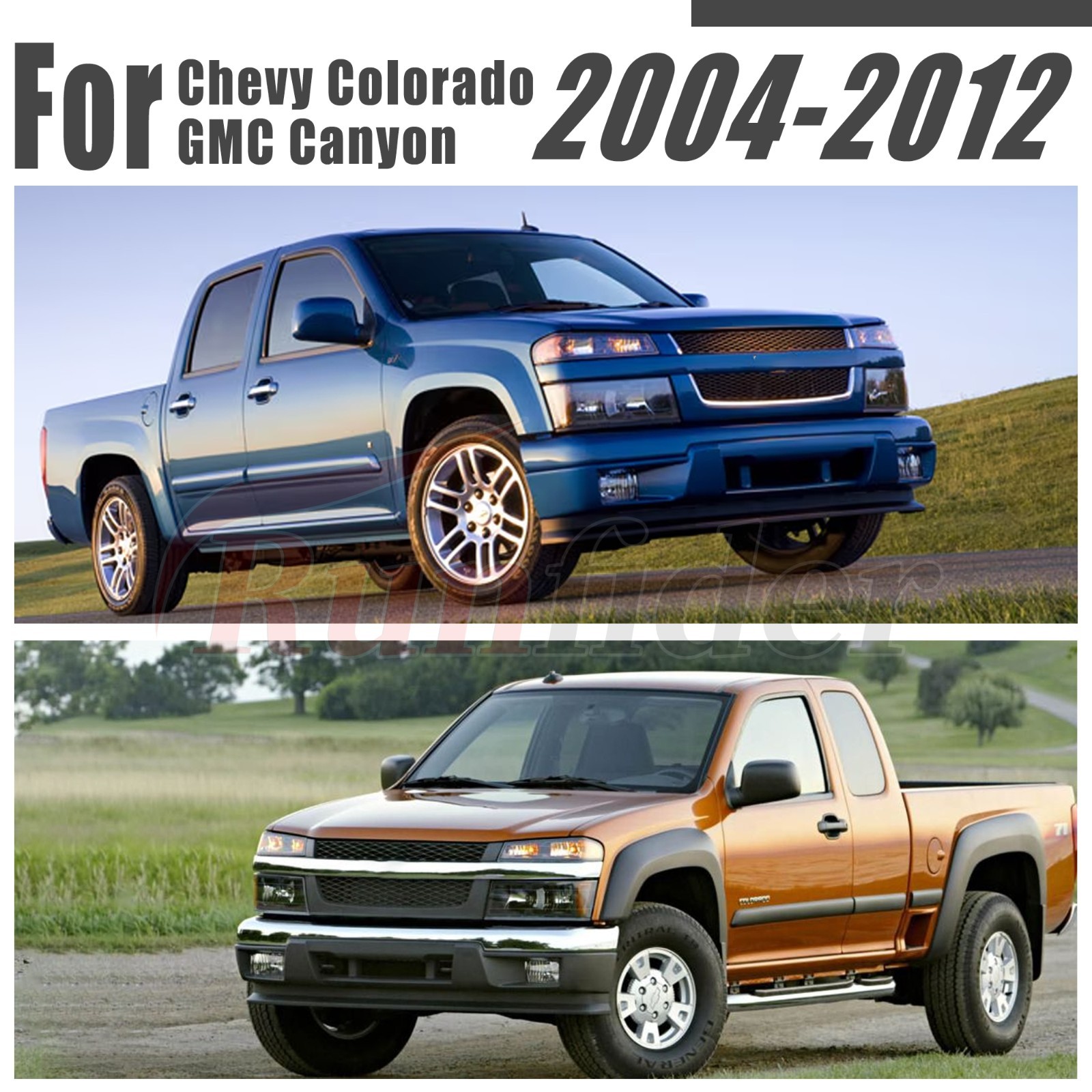 Seat Covers with Console Armrest for Chevy Colorado GMC Canyon 2004 ...